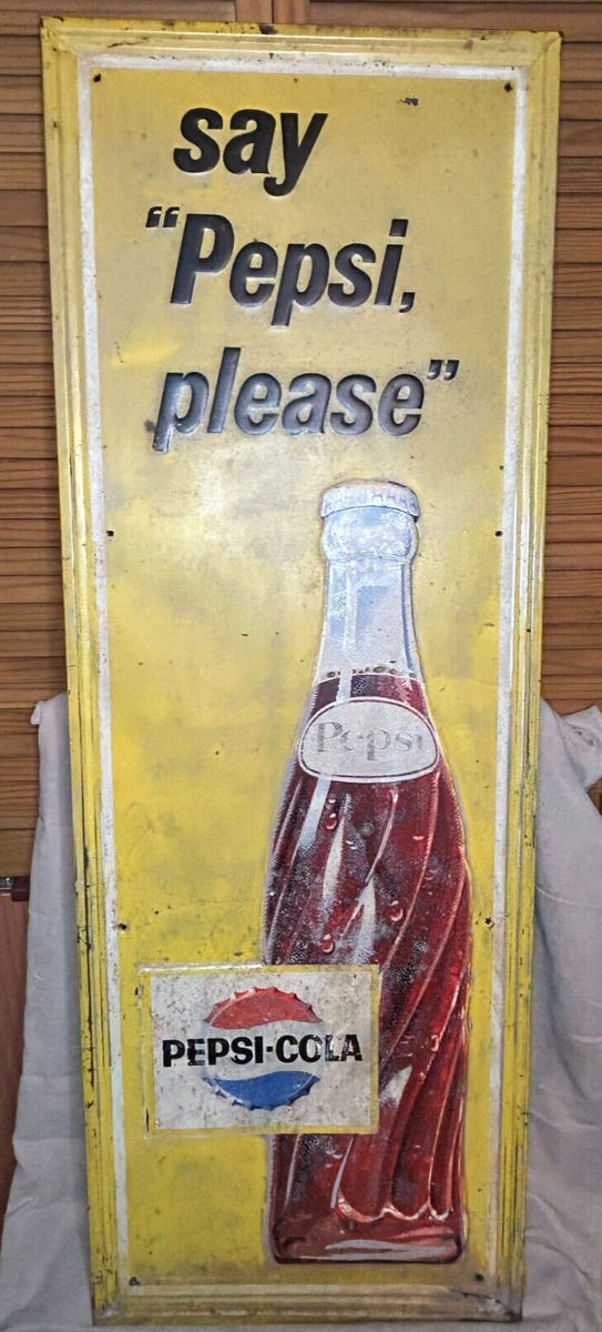 Pepsi Advertisement Sign
