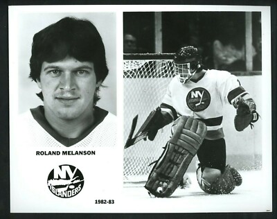 Roland Melanson New York Islanders team issued 1982 Press Photo | eBay