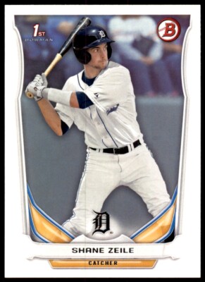 2014 Bowman Draft #DP132 Shane Zeile TIGERS | eBay