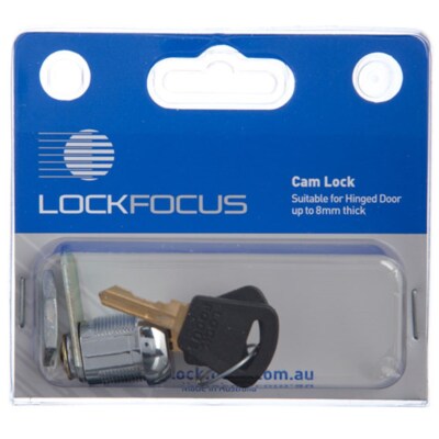 Cam Lock - Lock Focus - 16mm Round Face - Letterbox - Toolbox - Cabinet ...