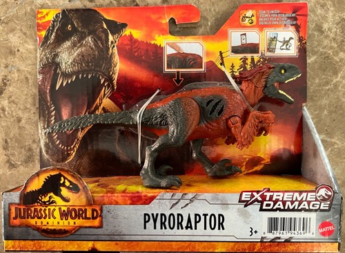 Jurassic World Dominion Extreme Damage PYRORAPTOR 2022 Dino Action ...