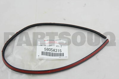 5805A315 Genuine Mitsubishi DAM,TAILGATE SIDE | eBay