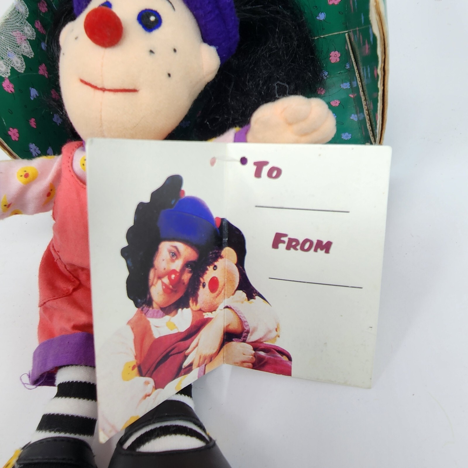 9" VINTAGE 1997 BIG COMFY COUCH LOONETTE DOLL GIRL STUFFED ANIMAL PLUSH ...