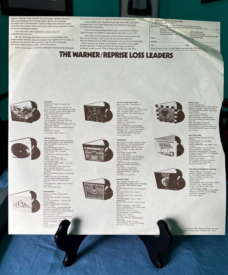 Deep Purple Vinyl LP "Stormbringer" 1974 Warner Brothers PR 2832 Hard ...