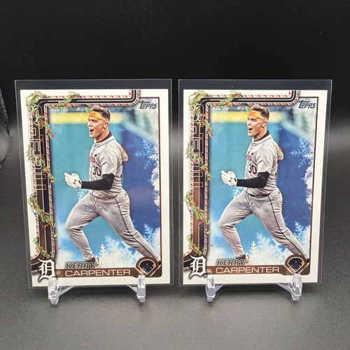 2025 Topps Holiday Matt Carpenter #H127 Tigers (2) Cards | eBay