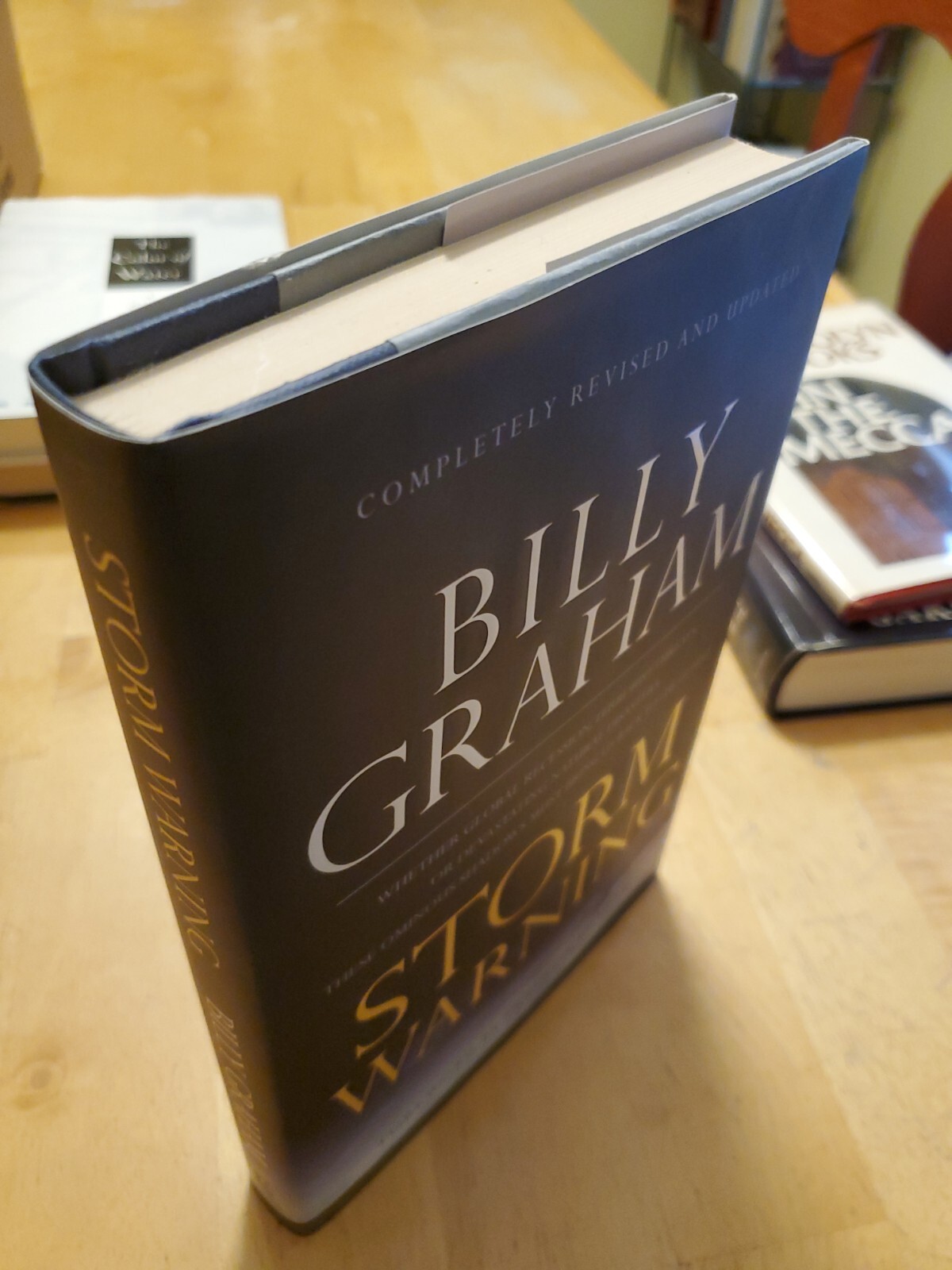 signed, Storm Warning, Billy Graham, 2010, HCDJ (Franklin Graham) | eBay