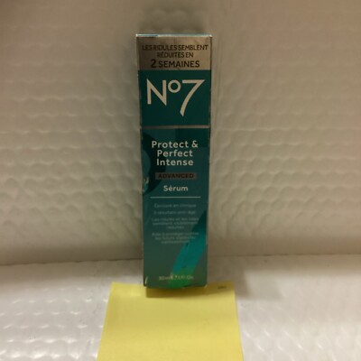 No7 Protect & Perfect Intense Advanced Serum 1oz Damage Box | eBay