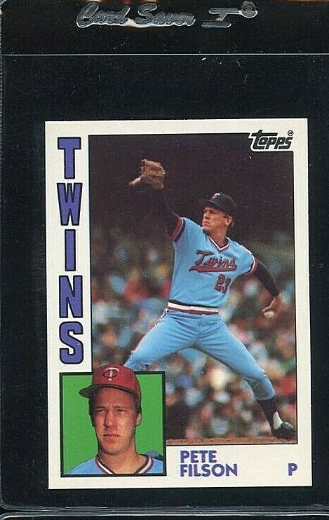 1984 TOPPS TIFFANY #568 PETE FILSON ROOKIE RC MINNESOTA TWINS | eBay