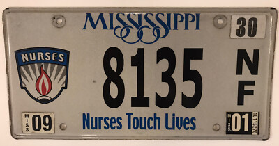 RN NURSING license plate CNA BSN LPN Registered Nurse MSN Practitioner ...