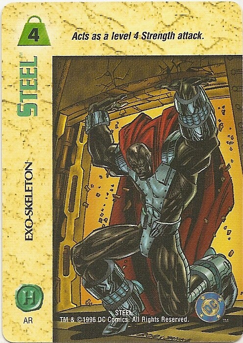 OVERPOWER Steel -Exo-Skeleton - DC Batman Superman | eBay