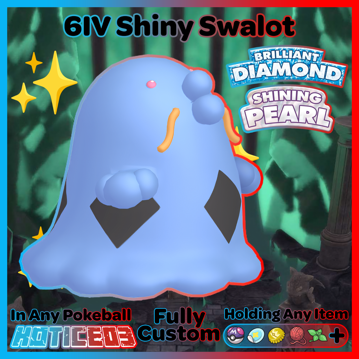 Shiny Swalot Pokemon