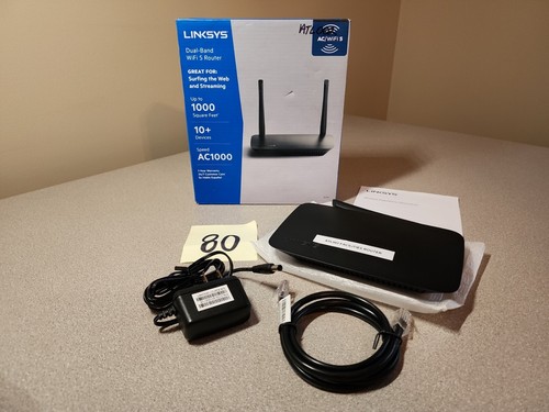 Linksys E5350 1000sqft Wireless Router 10+ devices speed ac1000 | eBay