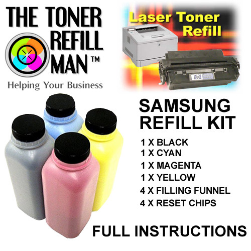 TONER REFILL FOR USE IN SAMSUNG CLT-404S SL-C430W C430 C480W C480FW ...