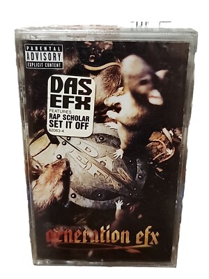 DAS EFX Generation EFX .. NEW SEALED CASSETTE .. ADVISORY .. 1998 | eBay