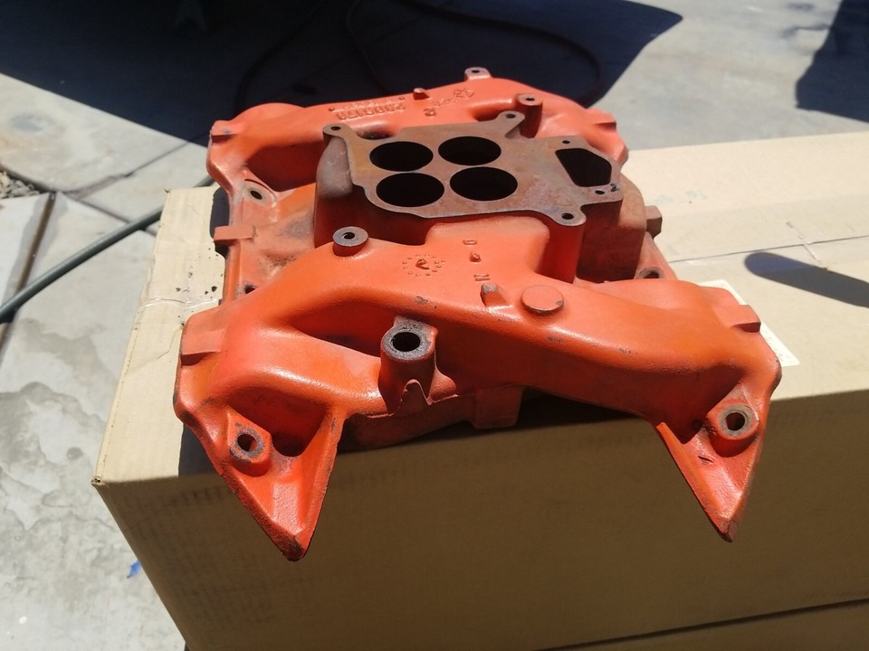 1967 1968 1969 DODGE PLYMOUTH 440 MAGNUM INTAKE MANIFOLD MOPAR 2806178 ...