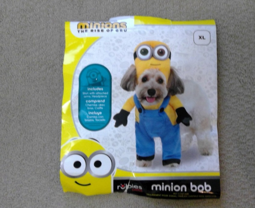 Rubies Pets Minions The Rise of Gru XL Dog Minion Bob costume | eBay