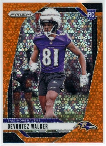 Devontez Walker 2024 Panini Prizm #328 Rookie Baltimore Ravens Disco | eBay