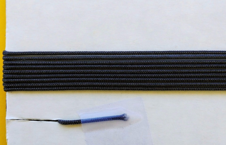 12-ft Braided Dial Cord String for Vintage Tube Radio Tuner 0.054" (1 ...