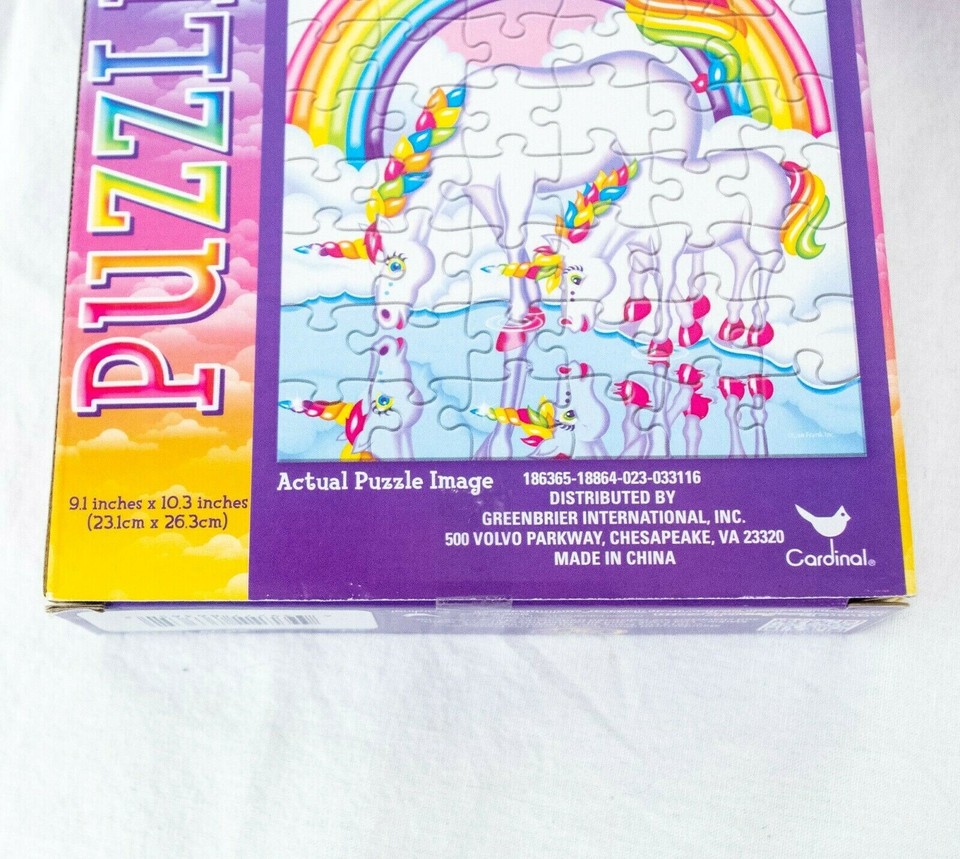 Lisa Frank 48 Piece Markie Puzzle Complete 2014 9.1 inch x 10.3 inch | eBay