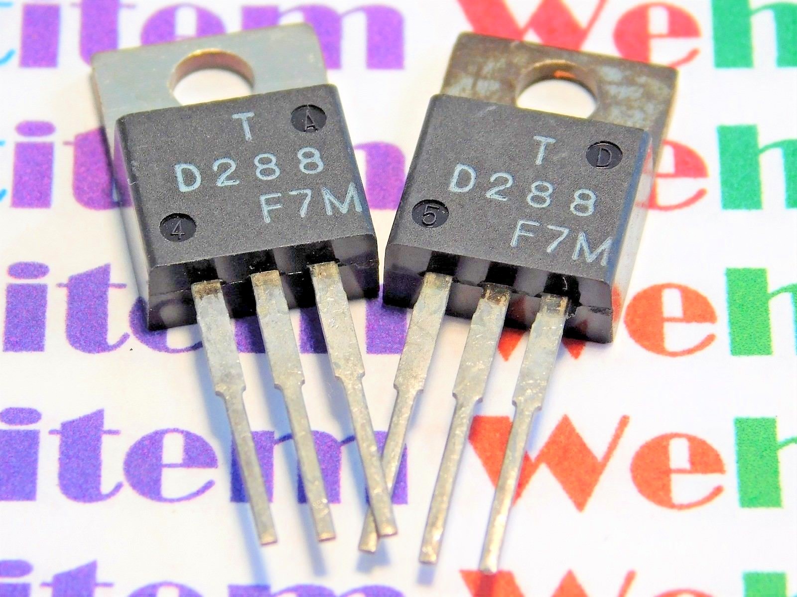 2SD288 / D288 / TRANSISTOR / TO220 / 2 PIECES (qzty) | eBay
