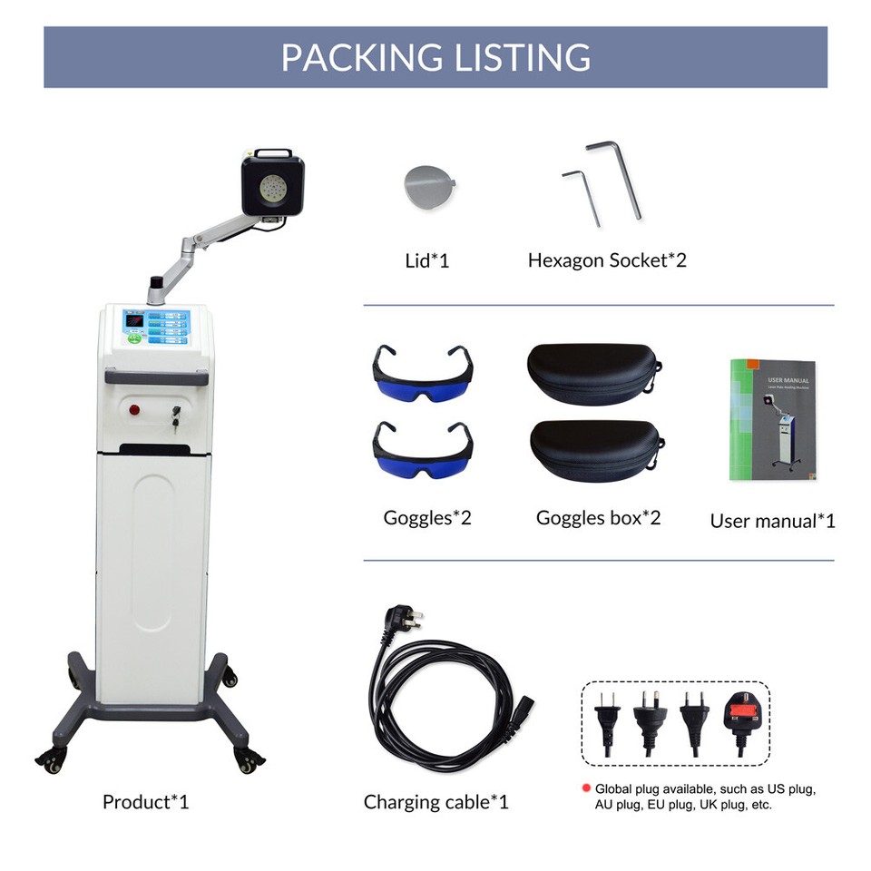 10W MLS Laser Therapy for Arthritis Pain Red & Infrared Light Treatment ...