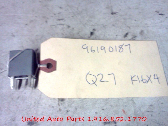 Suzuki Forenza Verona Chevy Aveo GM 96190187 4 pin Deco relay DC12V | eBay