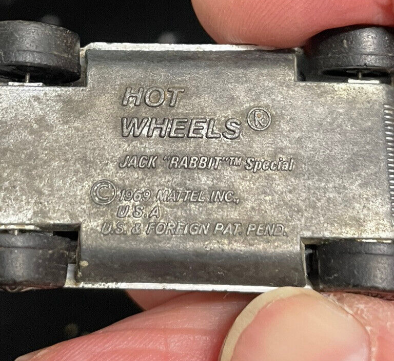 VTG Hot Wheels Redline "Jack Rabbit" Special White Car 1969 Mattel USA ...