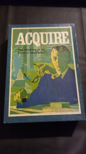Vintage 1968 Acquire Game by 3M Bookshelf Board Games Collectible | eBay