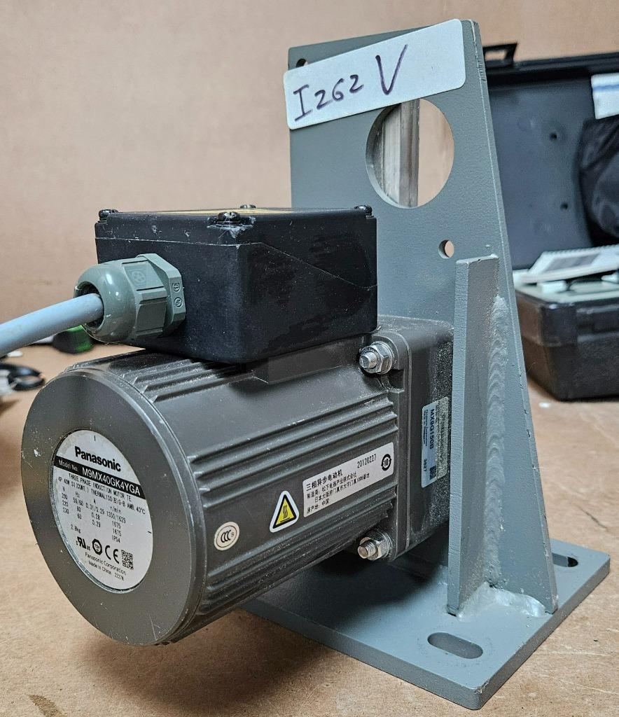 Panasonic M9MX40GK4YGA Induction Motor 4p 3ph 40w 1675rpm 200/220/230v ...