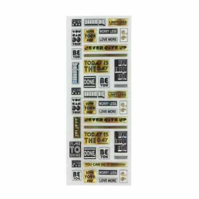 Paperchase Positive Slogan Stickers New | eBay UK