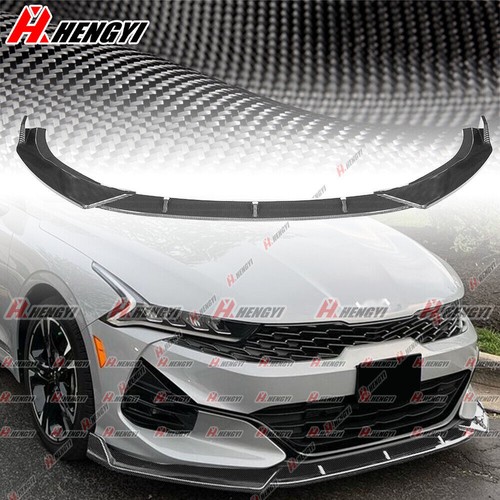 For KIA K5 GT EX LX 2021-2024 Front Splitter Lip Spoiler Kits Carbon ...