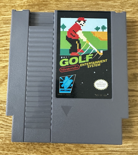 Original Nintendo Game Golf (Nintendo, 1985) With Manual NES | eBay