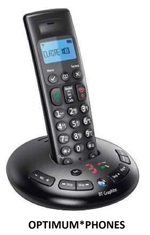 BT GRAPHITE 2500 SINGLE DECT CORDLESS ANSWER PHONE | eBay UK