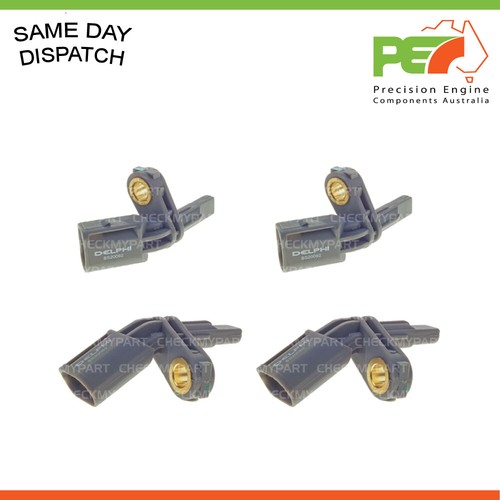 4x New * OEM * Front & Rear Wheel Speed Sensors For Porsche Cayenne 3 ...