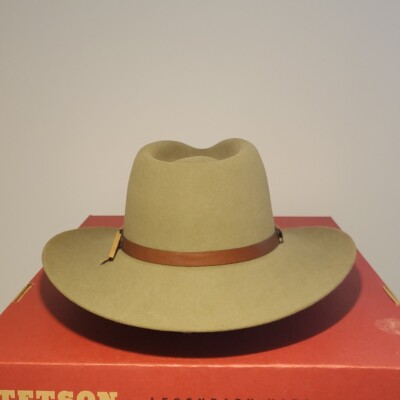Stetson Gun Club Catera 4x Cowboy Hat - Bark Brown - size 7 - New With ...