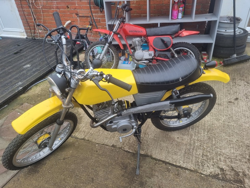 Px and delivery option 1974 50cc 2 stroke vintage bike motorcycle ...