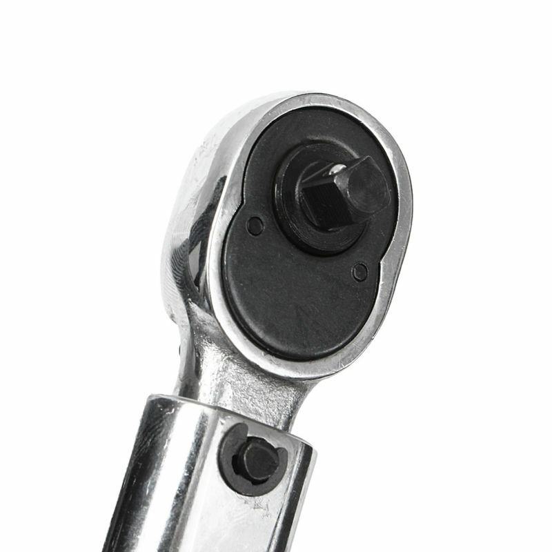 Adjustable Torque Wrench 5-25Nm 1/4" Square Drive Click Hand Ratchet f ...