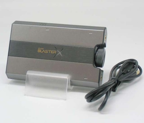 Creative Sound BlasterX G6 External DAC Headphone Amp, USB, Mic In ...