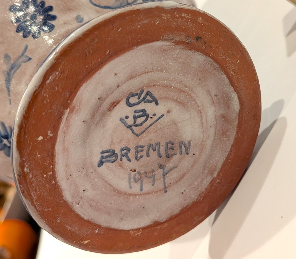 1947 Bremen wohl Clausen Keramik Elisabeth Pluquet-Ulrich Ingrid ...