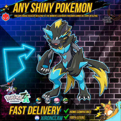 New Shiny DLC Pokémon Legends ZA ⚡6IV Competitives Alphas +Plus Moves ...