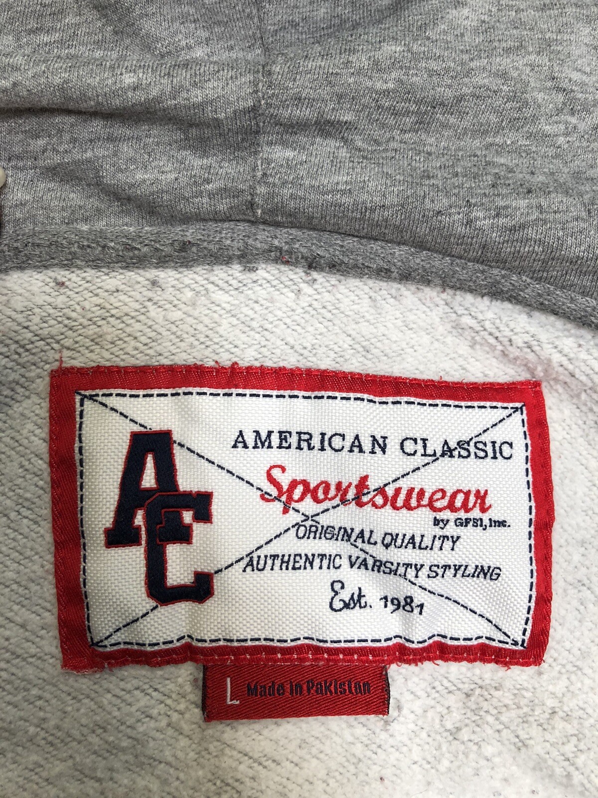 Vintage American Classic Streetwear Gray USC Zip Hood… - Gem