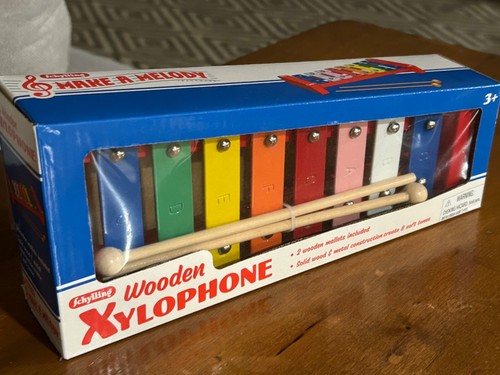 Wooden Xylophone Schylling, New In Box Musical Toy | eBay