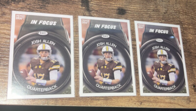 2018 Sage Hit Josh Allen In Focus Rookie RC #43 Bills | eBay