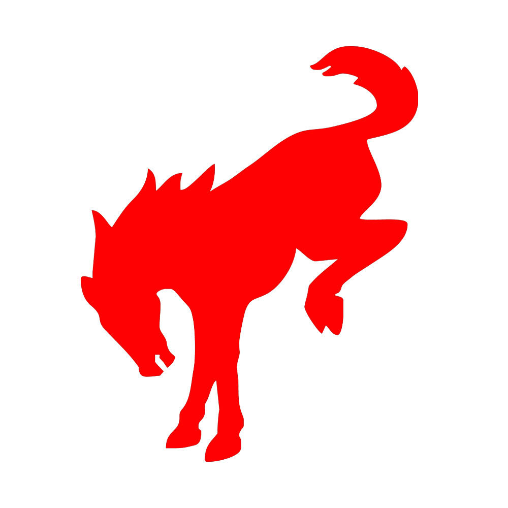 Bronco Head Logo Boise State Broncos Coaster "Bronco Head"