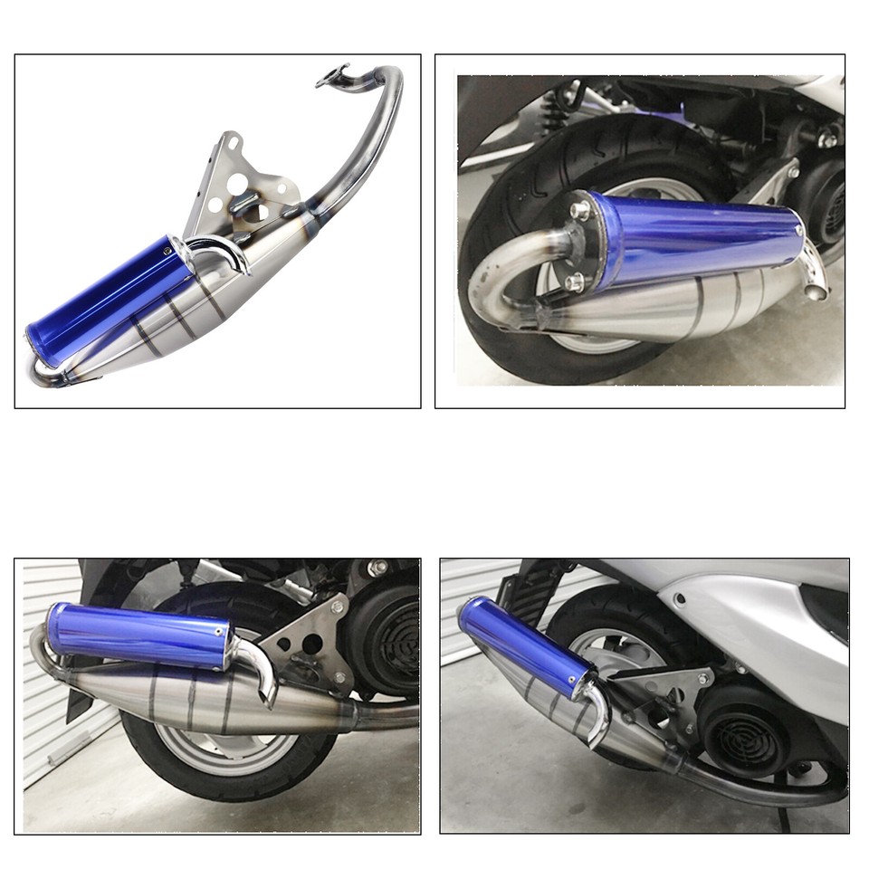 Yamaha JOG50 JOG 50CC Full Exhaust System Muffler Pipe Scooter Moped ...