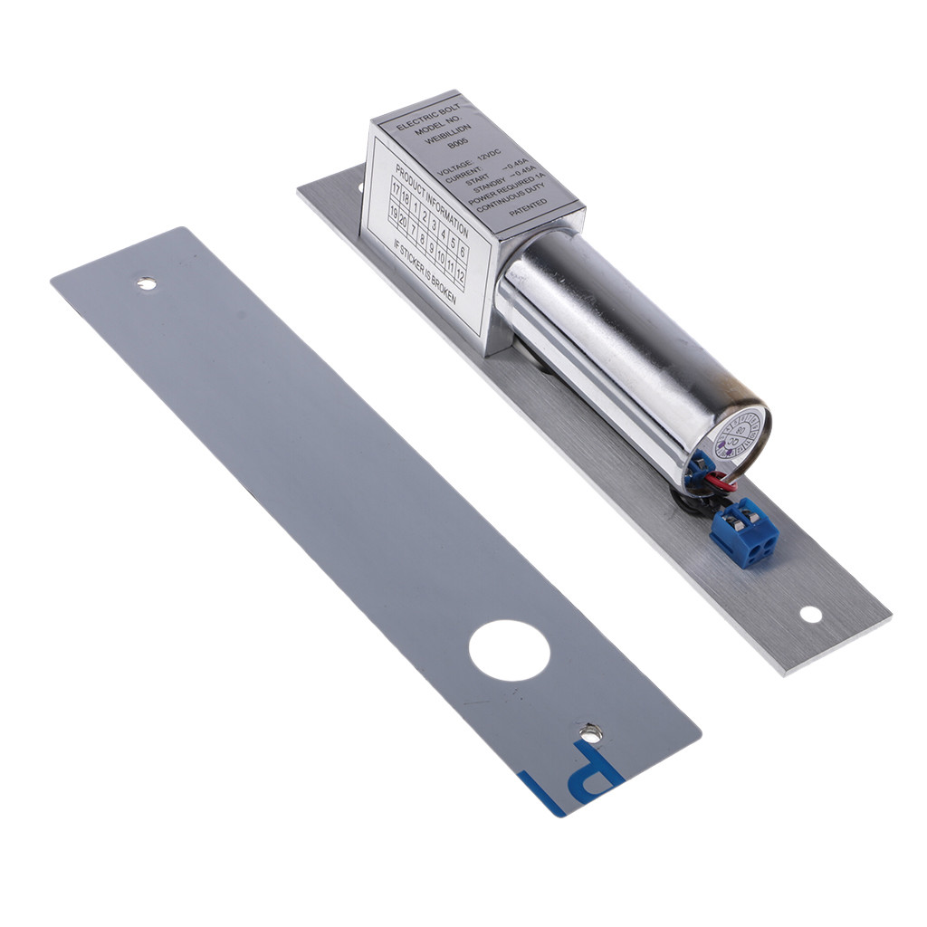 DC12V Drop Bolt Electric Door Lock Magnetic Induction Auto Deadbolt ...