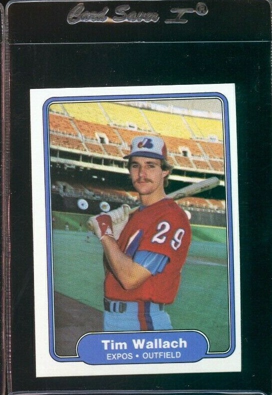 1982 FLEER #210 TIM WALLACH ROOKIE RC MONTREAL EXPOS | eBay