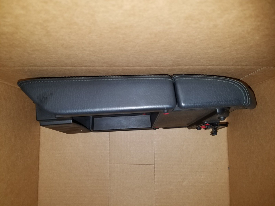 2003 TO 2009 TOYOTA 4RUNNER CENTER CONSOLE LEATHER ARMREST LID ARM REST ...