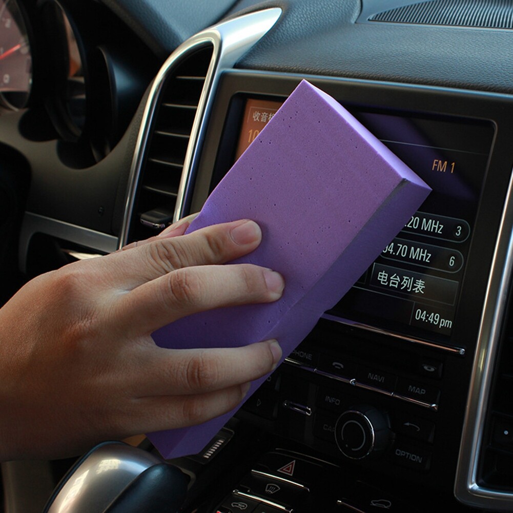 Purple Car Glass Dust Washing Multifunction Sponge Bibulous PVA Clean ...