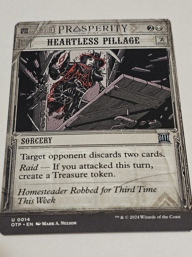 Heartless Pillage 0014, OTP MTG TCG | eBay